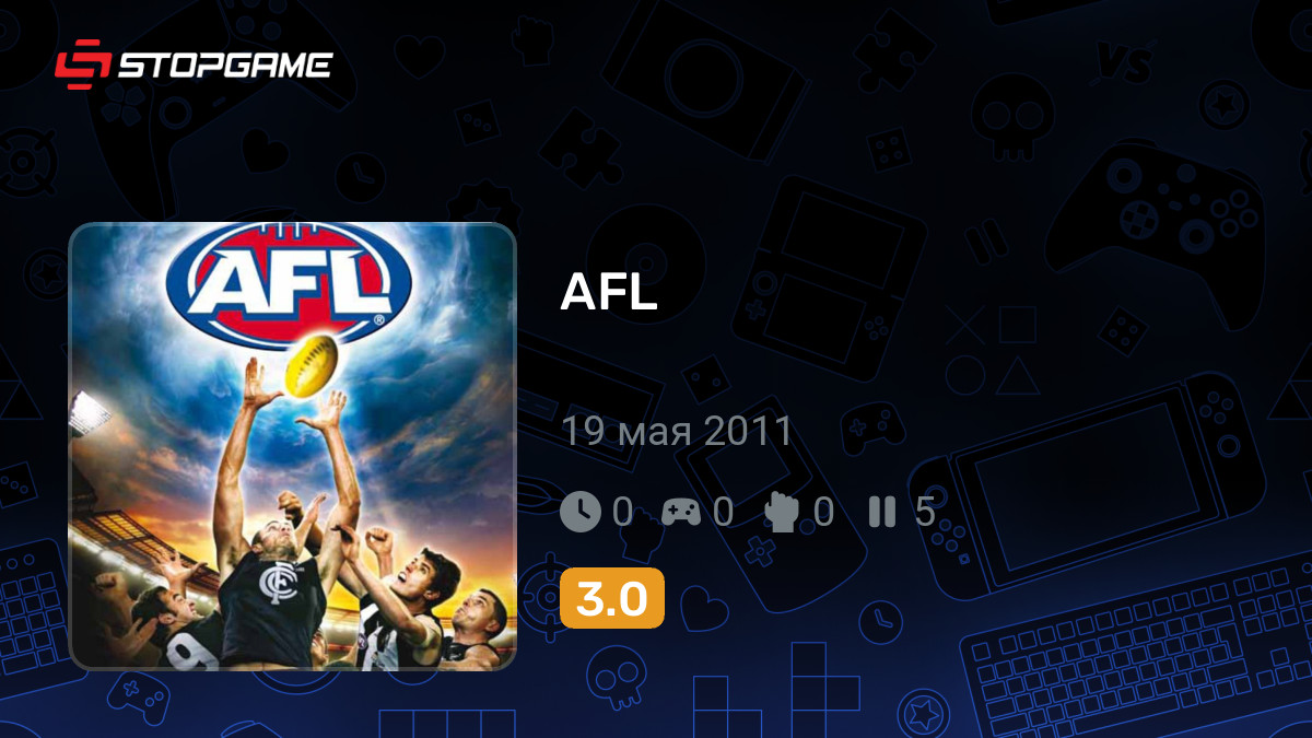 AFL — обзоры и отзывы, описание, дата выхода, официальный сайт игры ...
