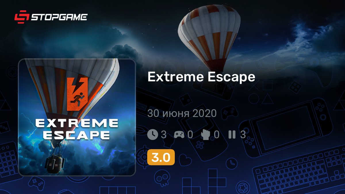 Extreme Escape — обзоры и отзывы, описание, дата выхода, официальный ...