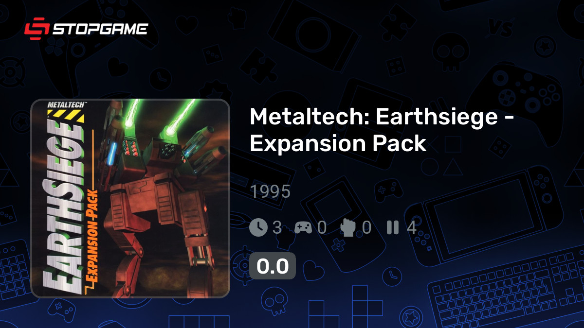 Metaltech: Earthsiege - Expansion Pack — обзоры и отзывы, описание ...