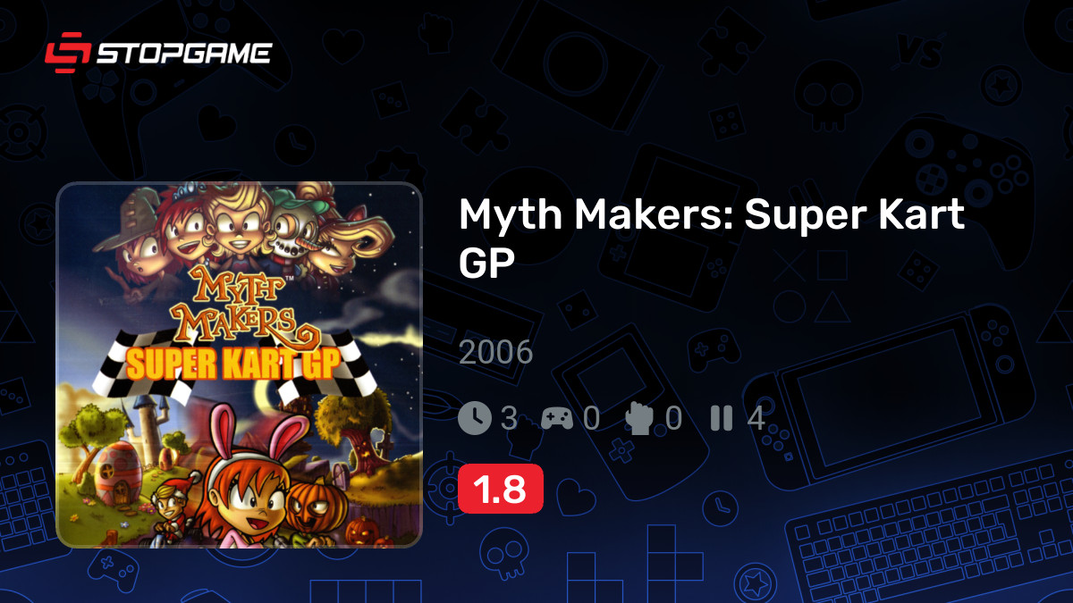 Подборки с игрой Myth Makers: Super Kart GP | StopGame