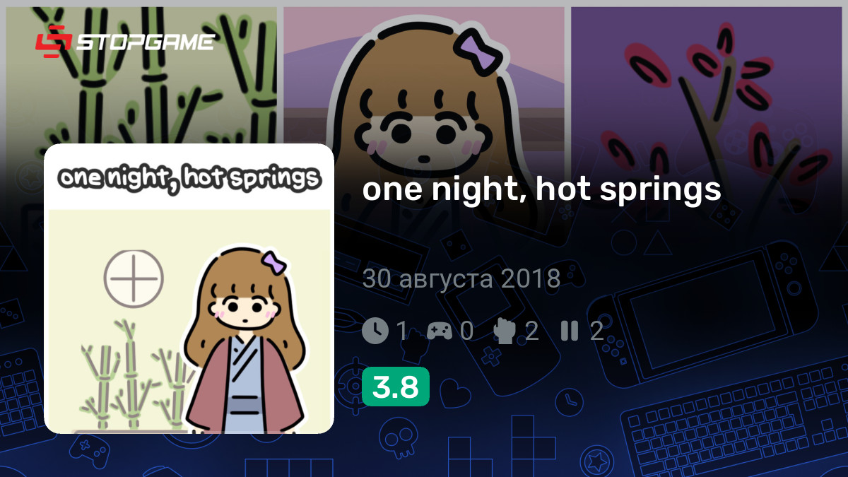 Подборки с игрой one night, hot springs | StopGame