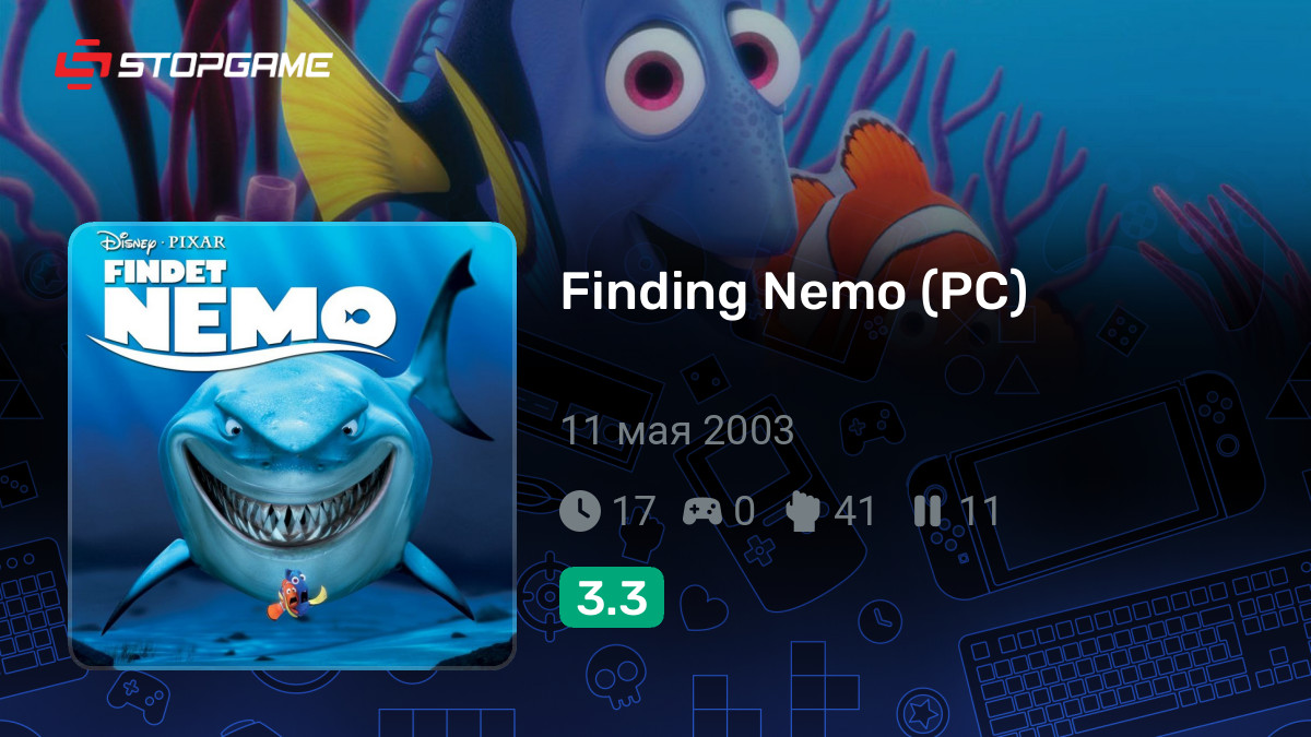 Finding Nemo (В поисках Немо) — обзоры и отзывы, описание, дата выхода, официальный сайт игры ...