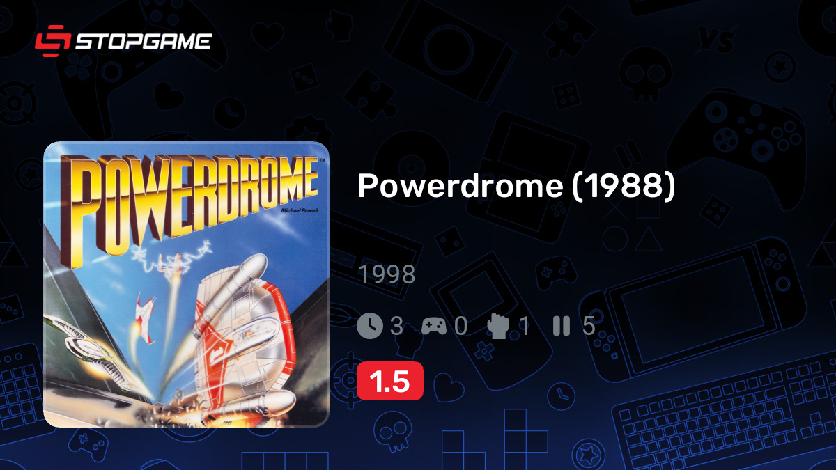 Powerdrome (1988) — обзоры и отзывы, описание, дата выхода, официальный ...