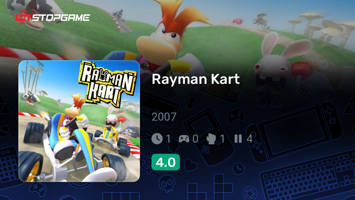 Игры похожие на Rayman Kart | StopGame