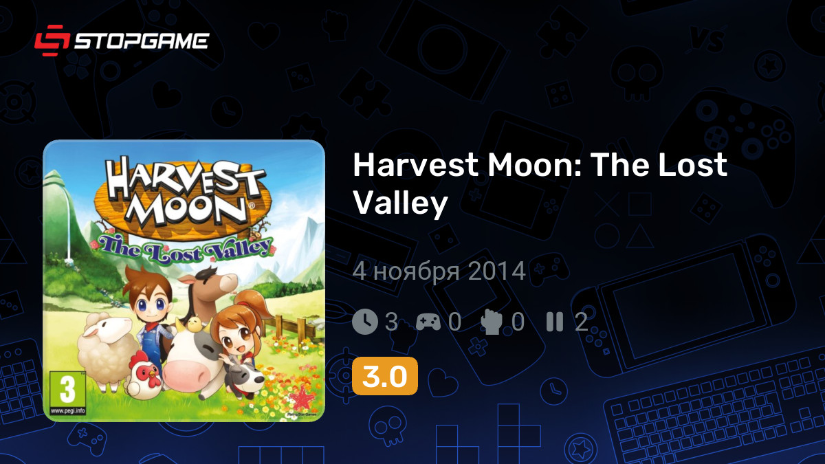 Игры похожие на Harvest Moon: The Lost Valley | StopGame