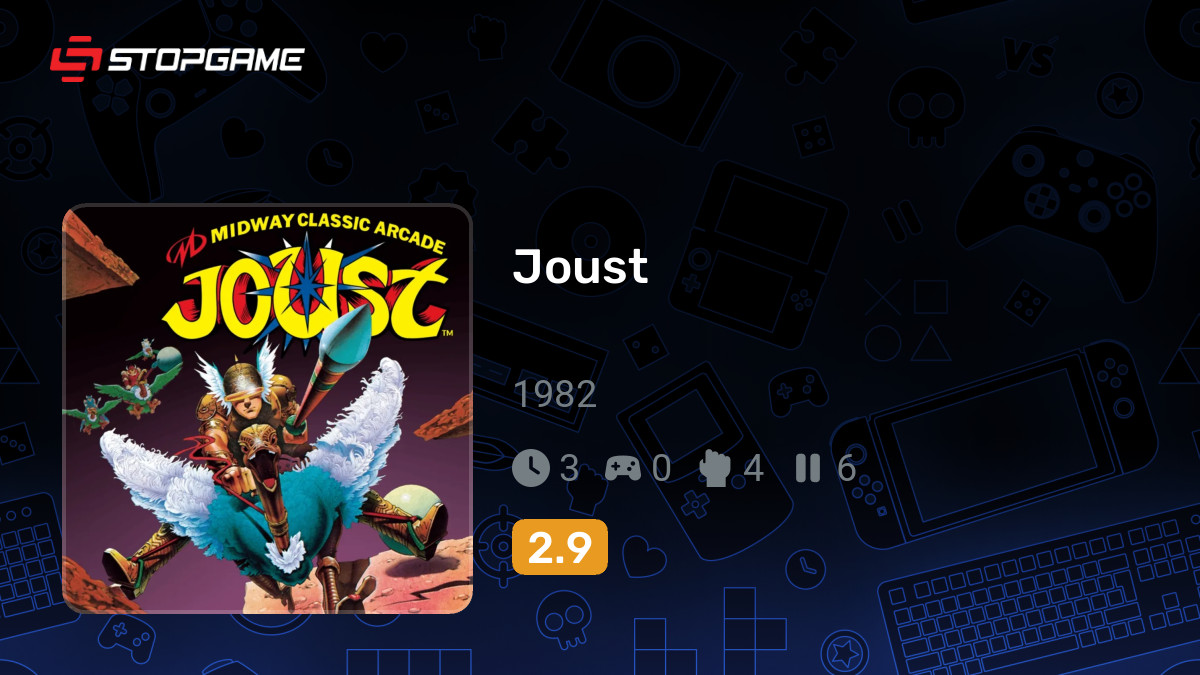 Joust — обзоры и отзывы, описание, дата выхода, официальный сайт игры, системные требования и ...