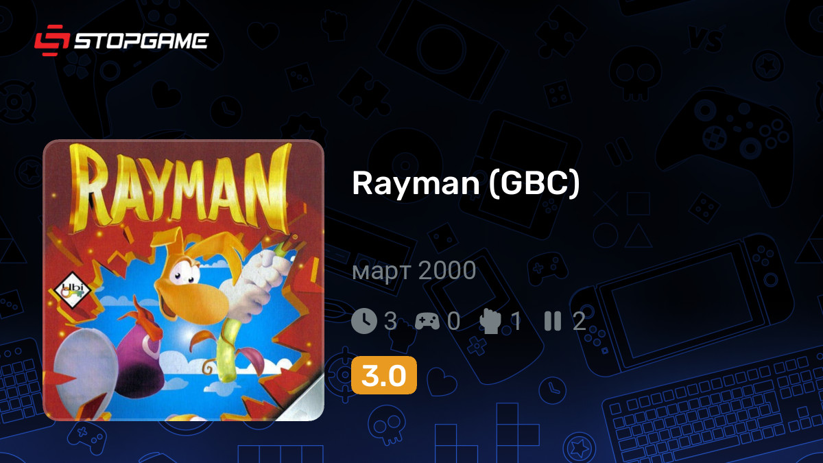 Rayman (GBC) (Rayman: Mister Dark no Wana) — обзоры и отзывы, описание, дата выхода, официальный ...