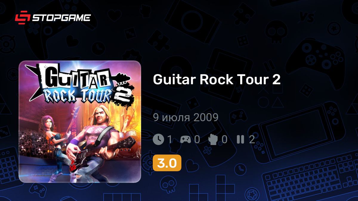 Guitar Rock Tour 2 — обзоры и отзывы, описание, дата выхода, официальный сайт игры, системные ...