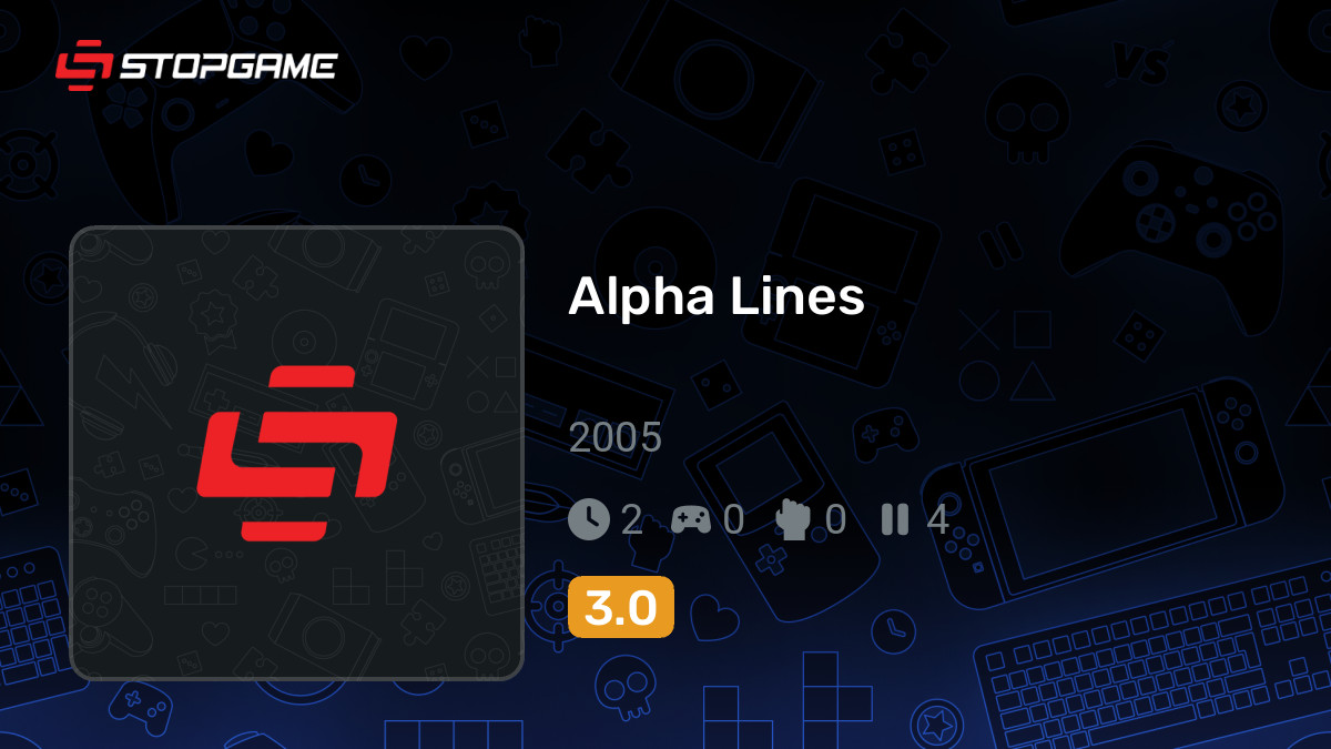 Alpha Lines — обзоры и отзывы, описание, дата выхода, официальный сайт ...