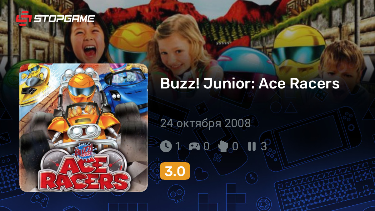 Buzz! Junior: Ace Racers — обзоры и отзывы, описание, дата выхода ...