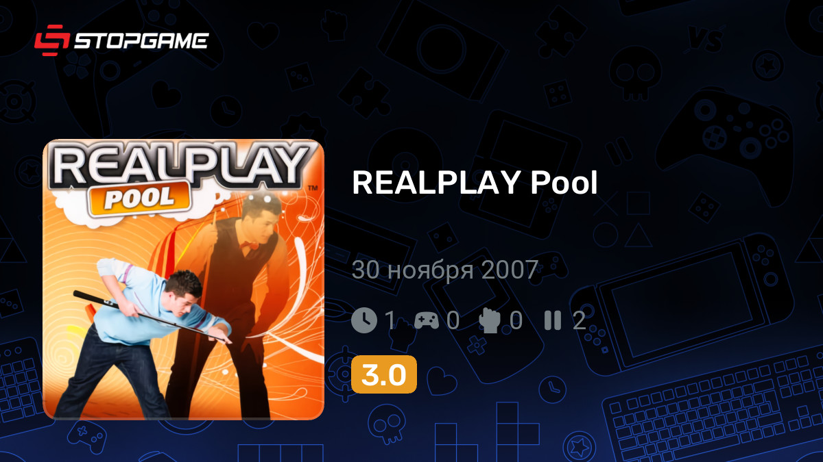 REALPLAY Pool — обзоры и отзывы, описание, дата выхода, официальный сайт игры, системные ...