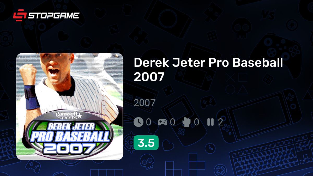 Игры похожие на Derek Jeter Pro Baseball 2007 | StopGame