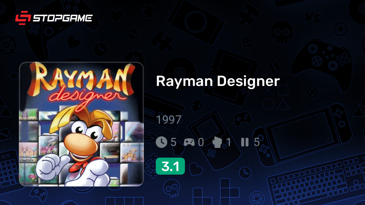 Rayman Designer — обзоры и отзывы, описание, дата выхода, официальный ...