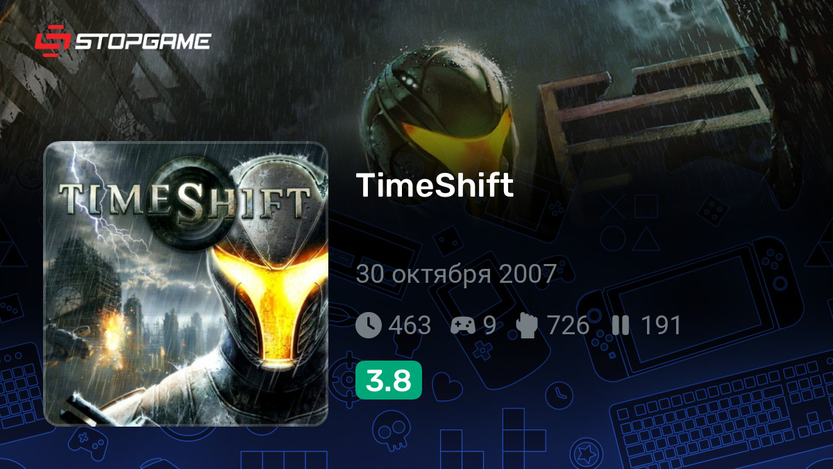 Видео от StopGame к игре TimeShift | StopGame