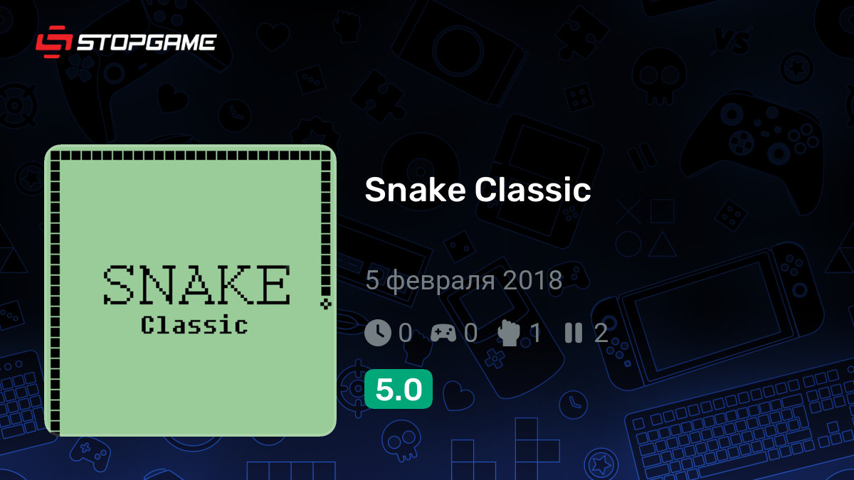 Игры похожие на Snake Classic | StopGame