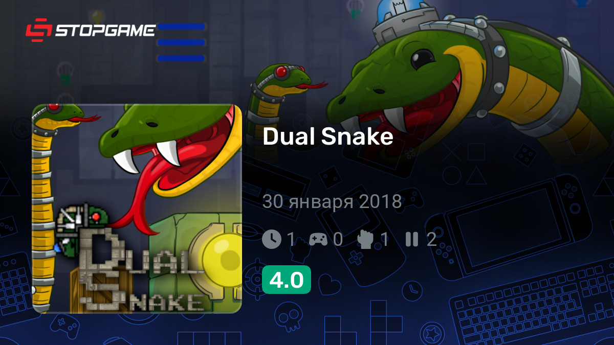 Скриншоты игры Dual Snake — галерея, снимки экрана | StopGame