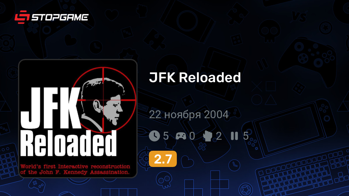 JFK Reloaded — обзоры и отзывы, описание, дата выхода, официальный сайт ...