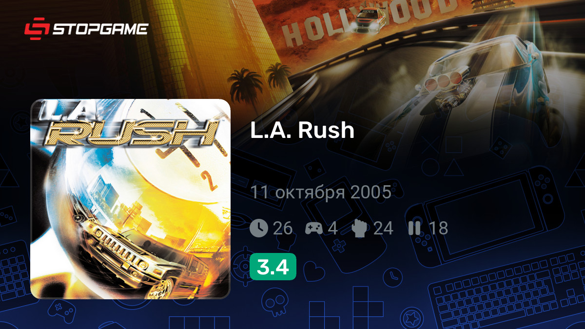 Обзор L.A. Rush - рецензия игры, превью, интервью и прочие статьи ...