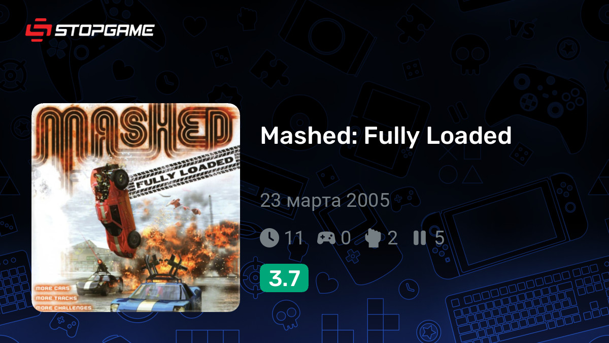 Подборки с игрой Mashed: Fully Loaded | StopGame