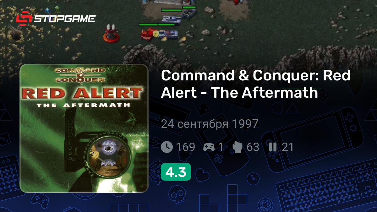 Подборки с игрой Command & Conquer: Red Alert - The Aftermath | StopGame