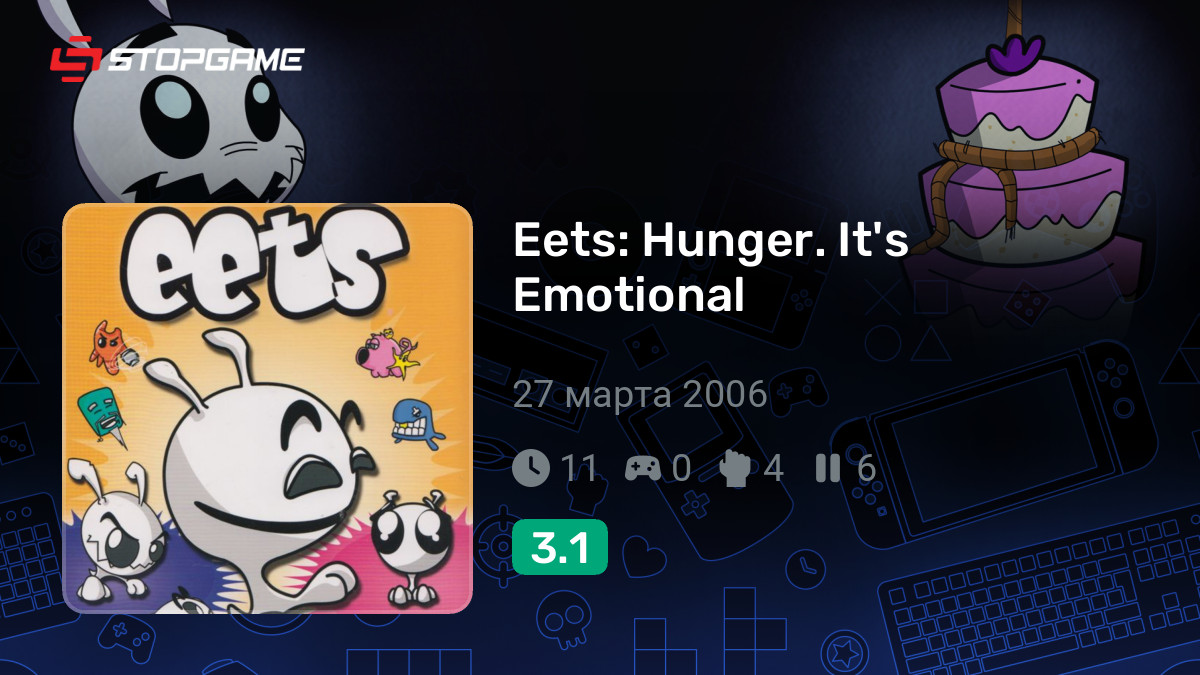 Eets: Hunger. It's Emotional — обзоры и отзывы, описание, дата выхода ...