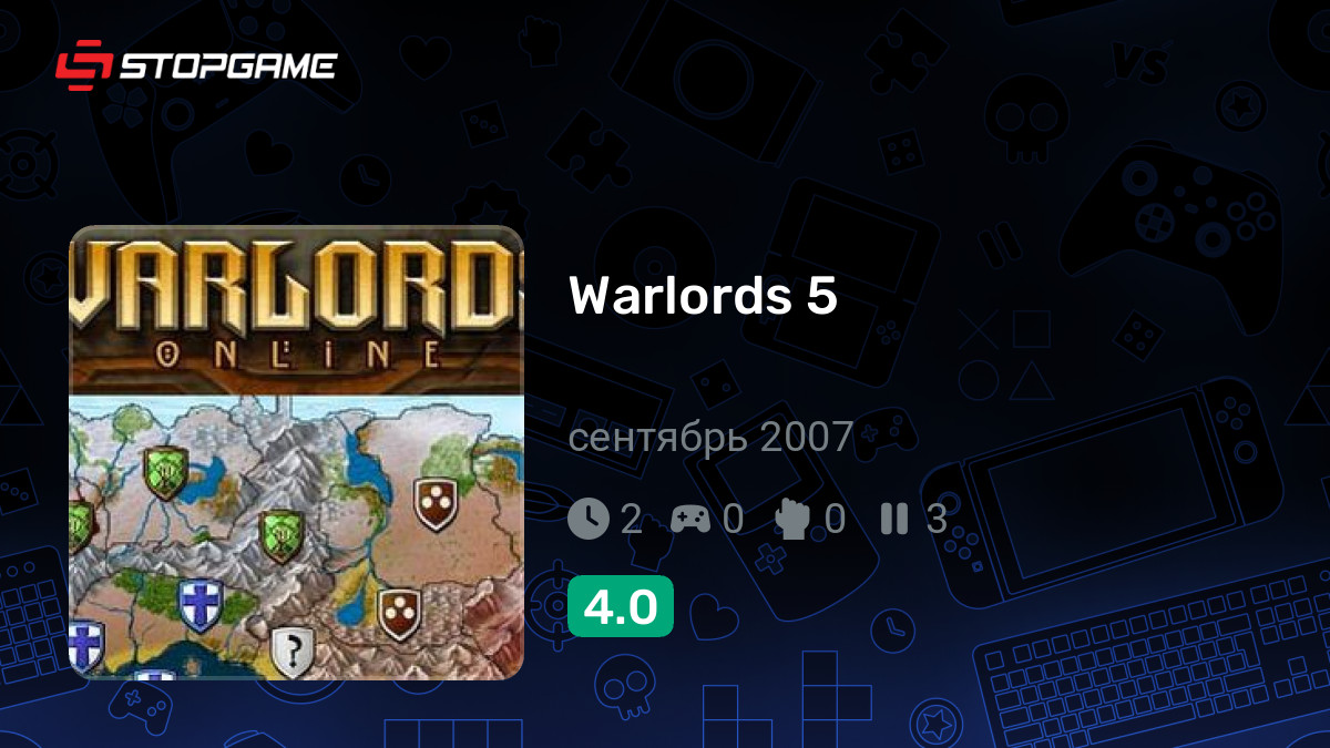 Warlords 5 — обзоры и отзывы, описание, дата выхода, официальный сайт ...