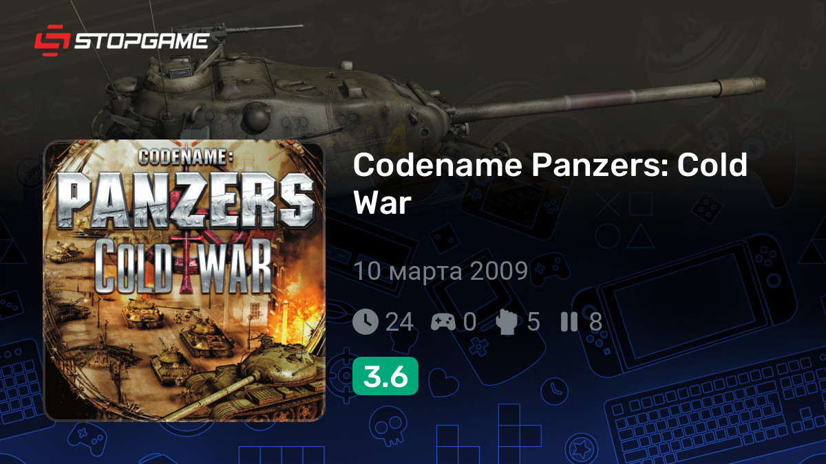 Видео Codename Panzers: Cold War - видео, трейлеры, видеообзоры ...