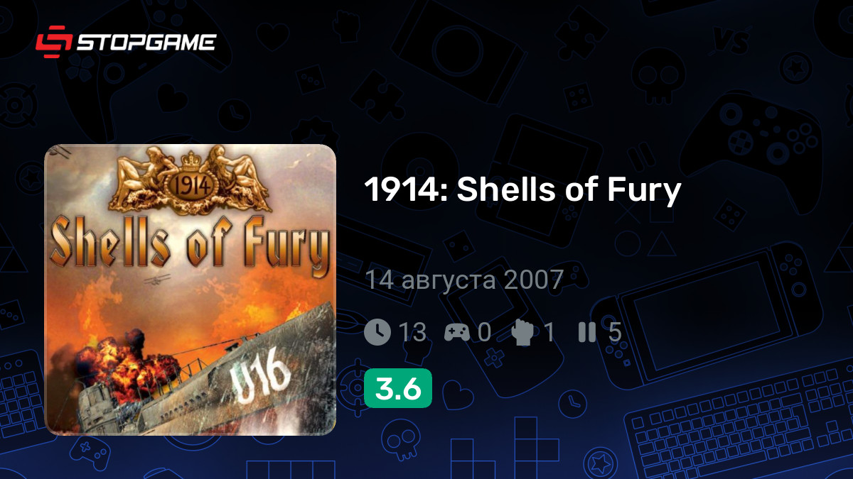 1914: Shells of Fury (Под Андреевским флагом) — обзоры и отзывы ...