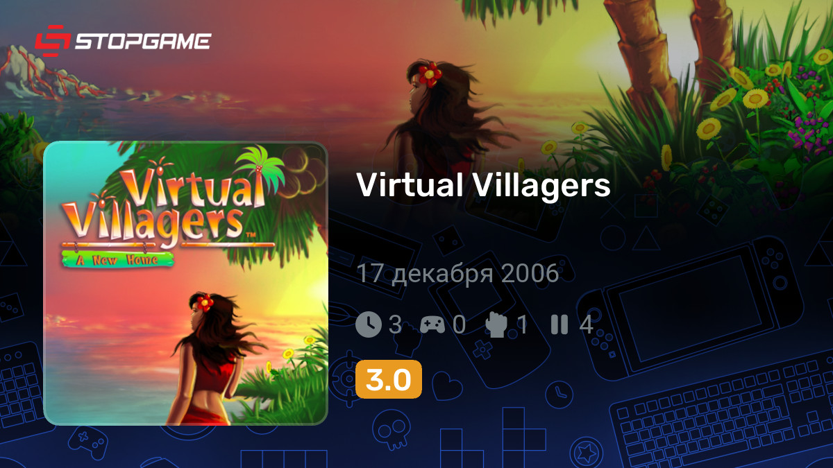 Virtual Villagers — обзоры и отзывы, описание, дата выхода, официальный сайт игры, системные ...