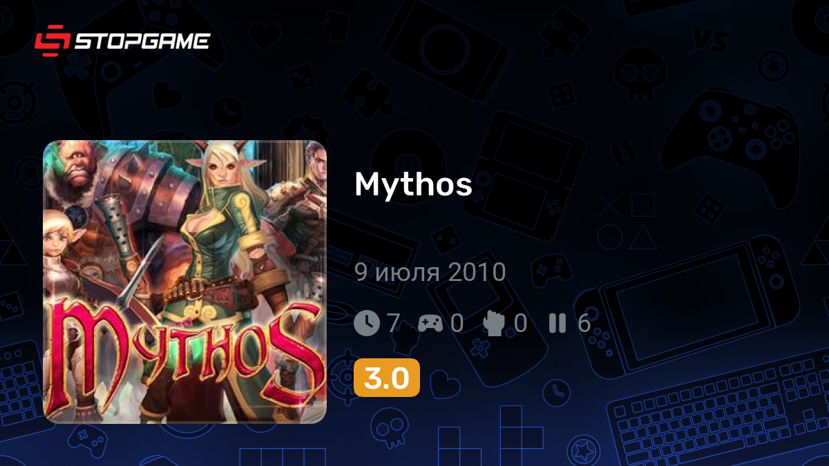 Видео Mythos - видео, трейлеры, видеообзоры, видеопревью, игровые ...