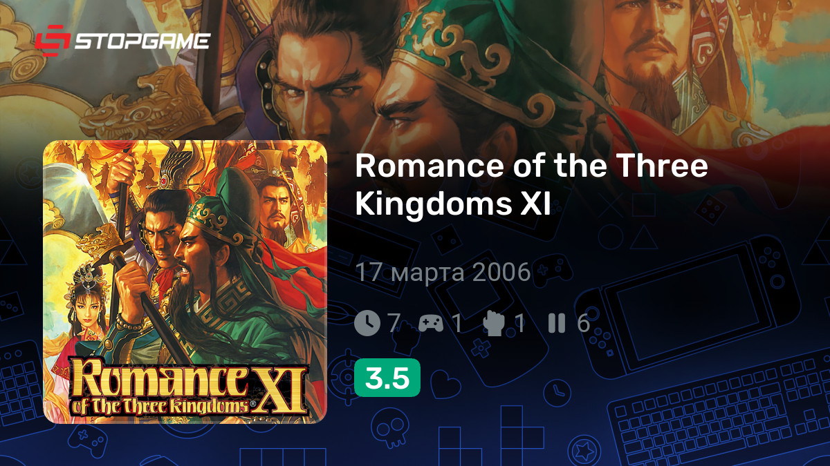 Romance of the Three Kingdoms XI (Romance of the Three Kingdoms 11) — обзоры и отзывы, описание ...
