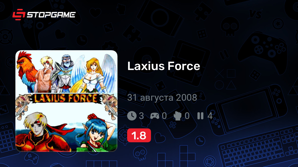 Laxius Force — обзоры и отзывы, описание, дата выхода, официальный сайт ...