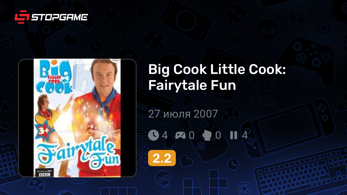 Подборки с игрой Big Cook Little Cook: Fairytale Fun | StopGame