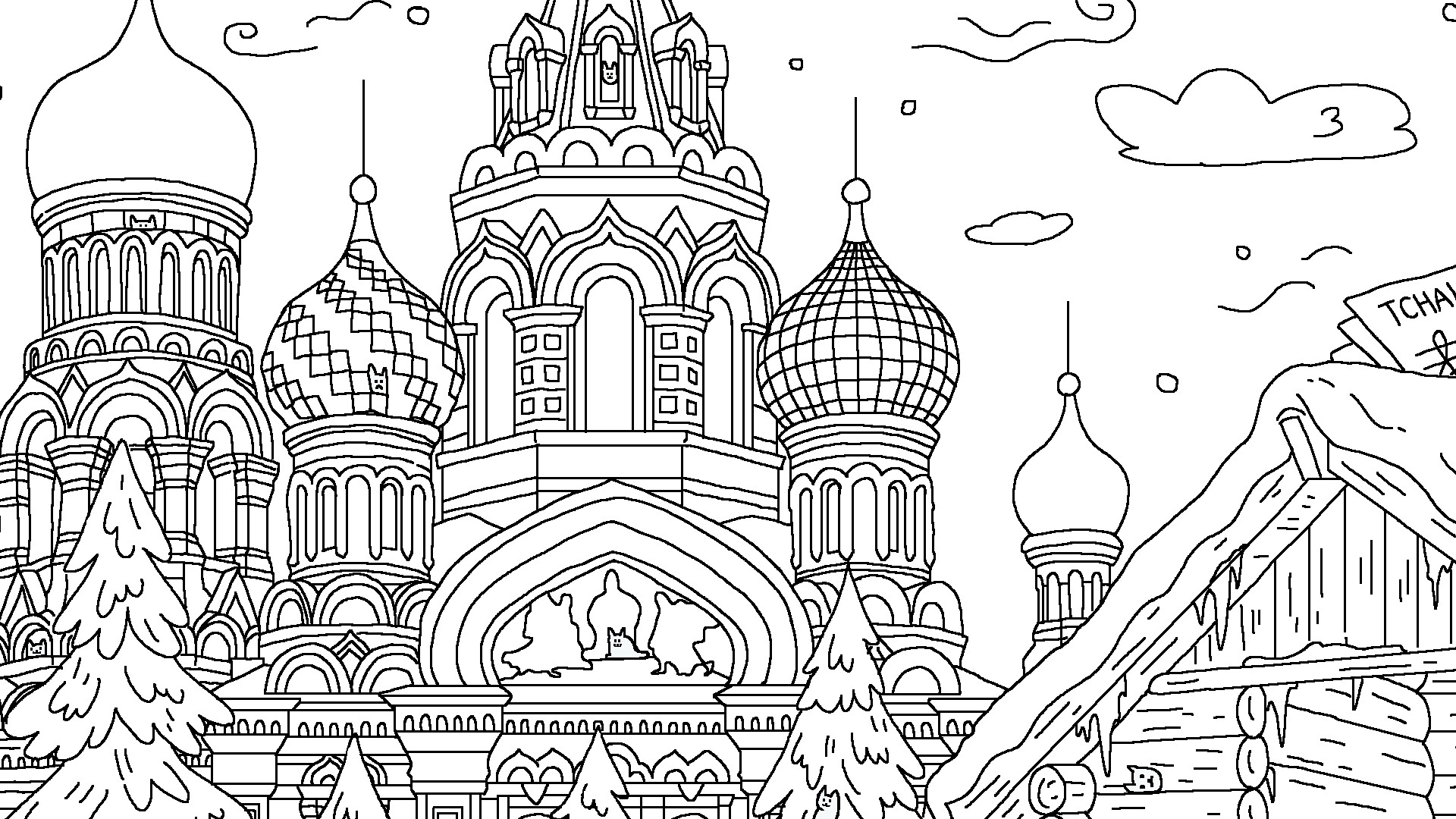 100 Cats Lost in Russia Find & Color — обзоры и отзывы, описание, дата ...