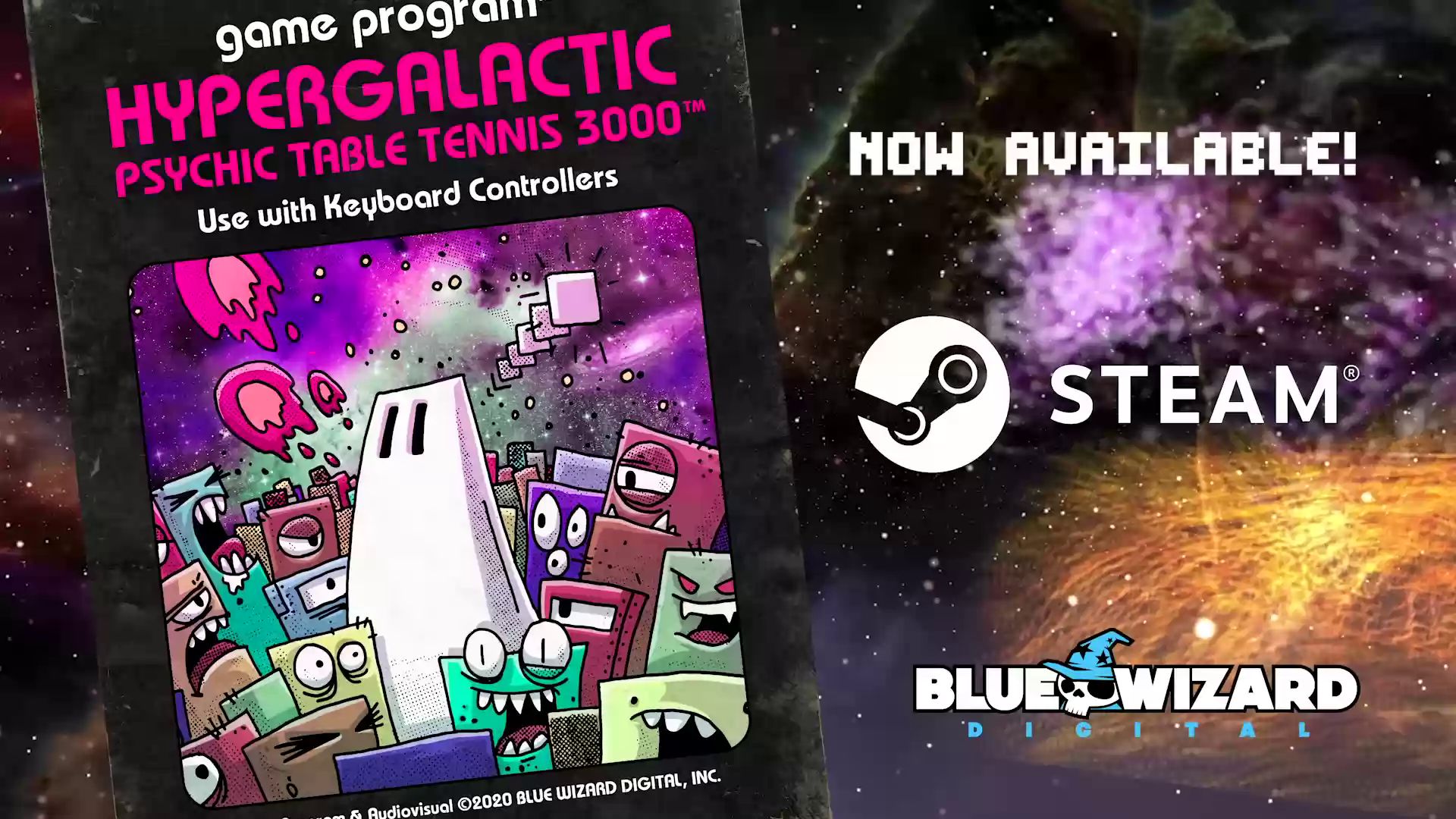 Hypergalactic Psychic Table Tennis 3000: Релизный трейлер | StopGame