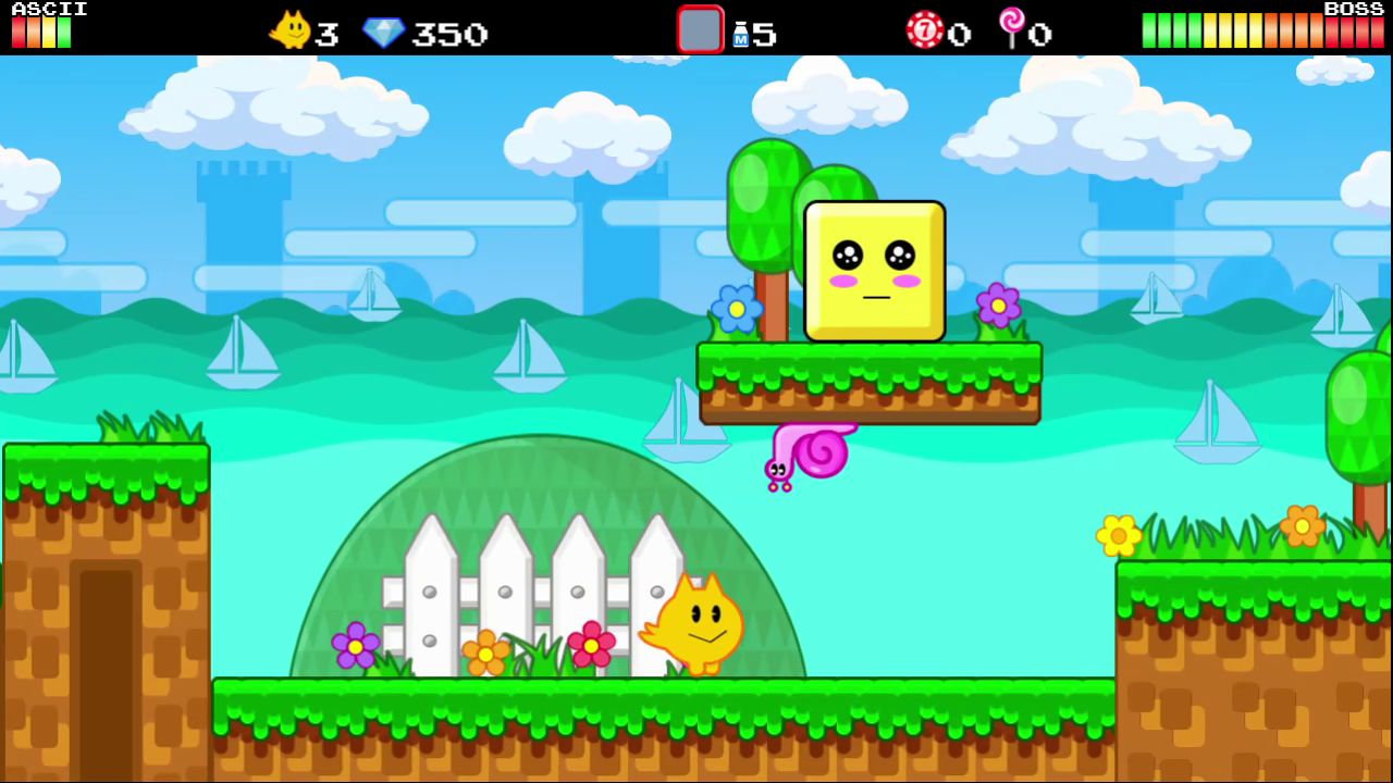 Ascii the Brave Cat: Геймплейный трейлер | StopGame