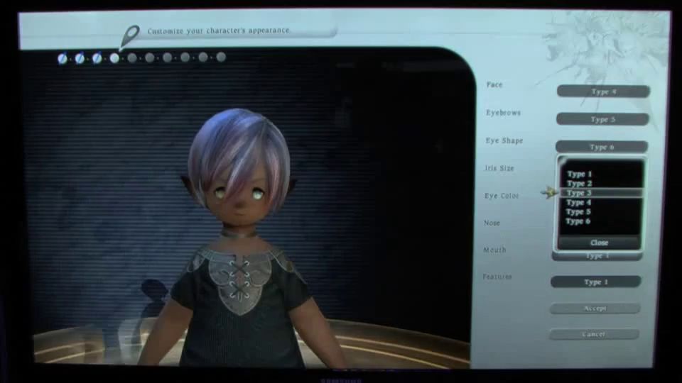 Final Fantasy XIV: Создавая персонажей (E3 10) | StopGame