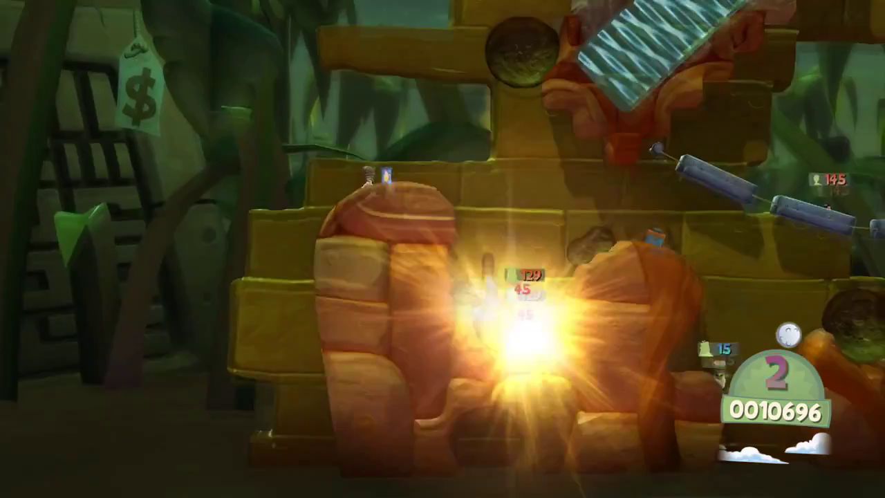 Worms Battlegrounds: Alien Invasion — Нашествие | StopGame